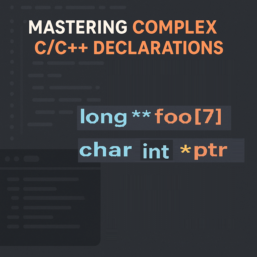 Understanding Complex Cc Declarations
